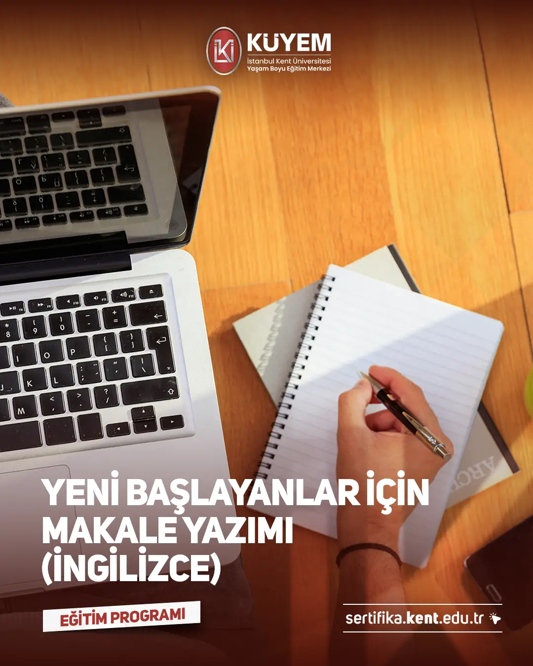 Yeni Başlayanlar İçin Makale Yazımı (İngilizce) Sertifika Programı
